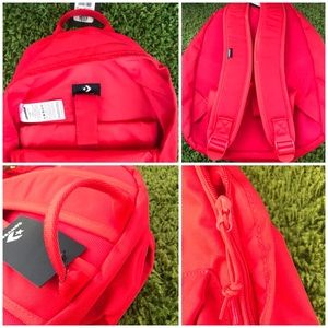 Converse | Bags | Nwt Converse Edc Poly Backpack Co Red | Poshmark